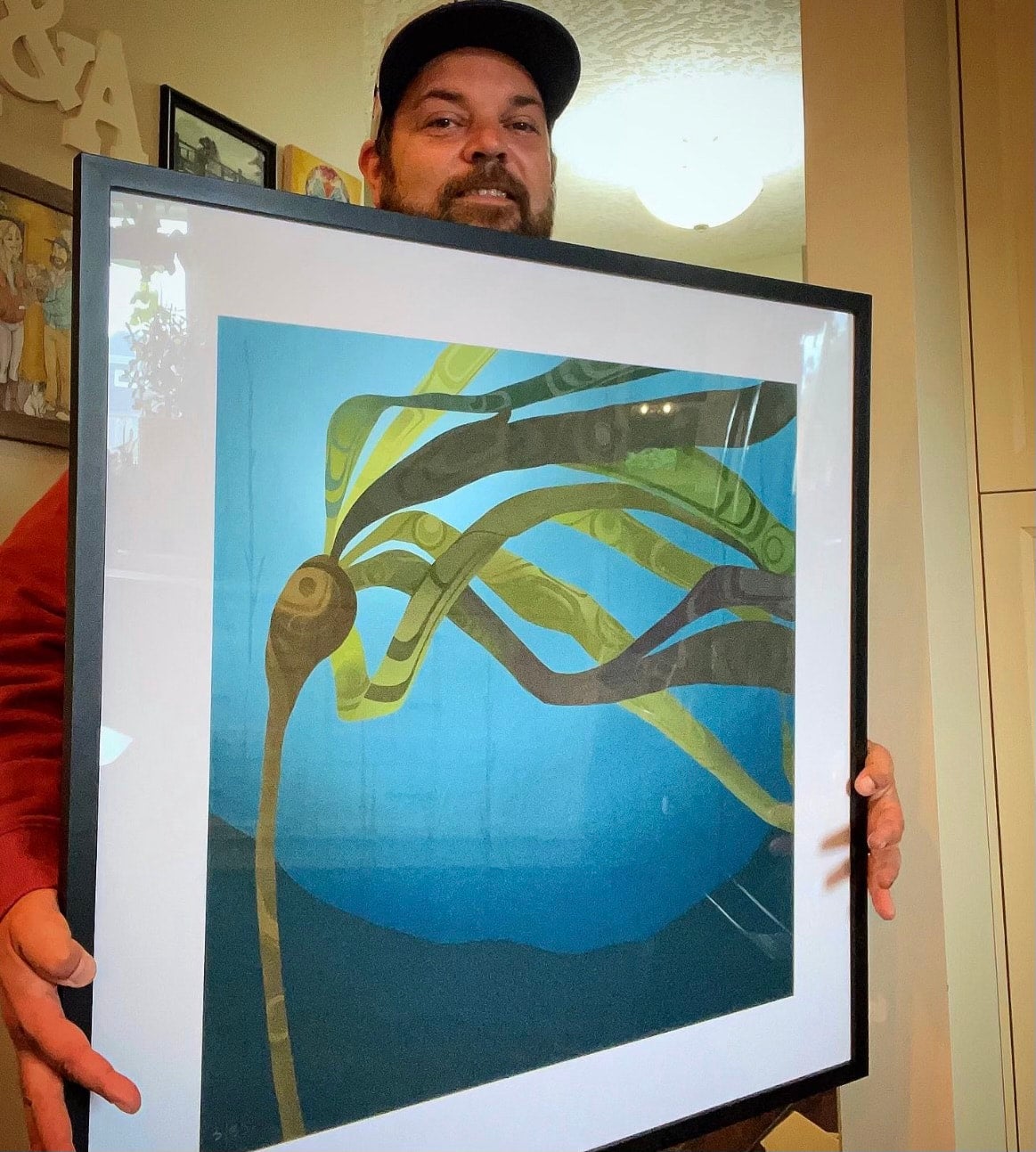 Ocean forest large fine art print | Adam Lewis Art